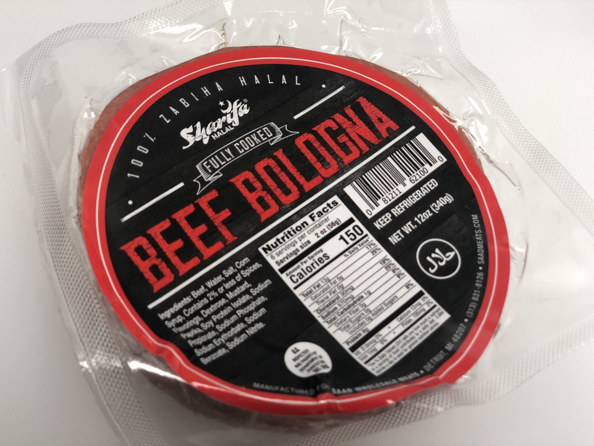 Sharifa Halal Beef Bologna